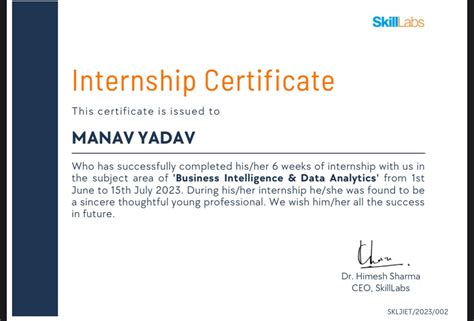 Manav Yadav On Linkedin Internship Training Machine Machinelearning Dataanalytics