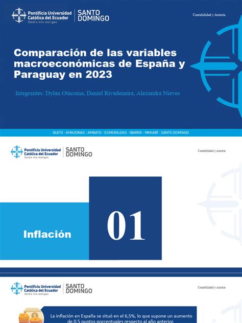 Comparación De Variables Macroeconomicas Pdf Macroeconómica Economias