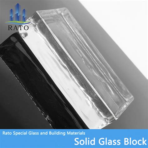 Glass Bricks Factory For Home House Decoration Solid Glass Block Buy