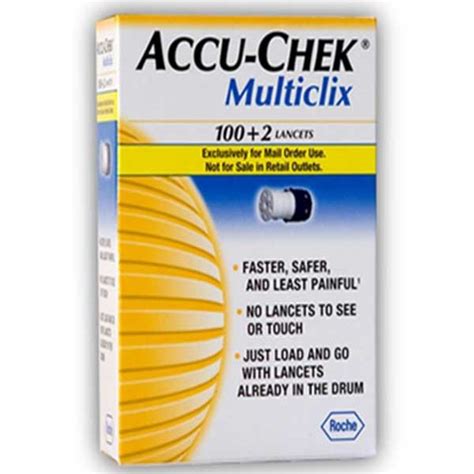 ACCU CHEK MULTICLIX LANCETS Ct Diabetic Outlet
