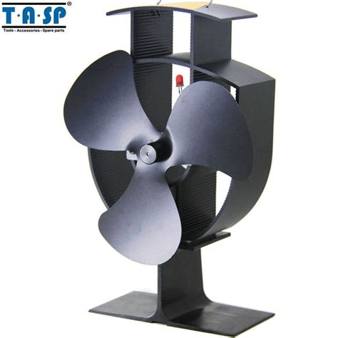 6 Inch Multi Function Heat Powered Eco Stove Fan For Wood Burning