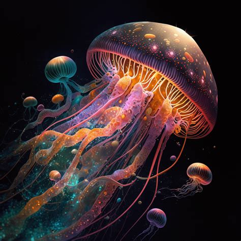 Colorful Jellyfish