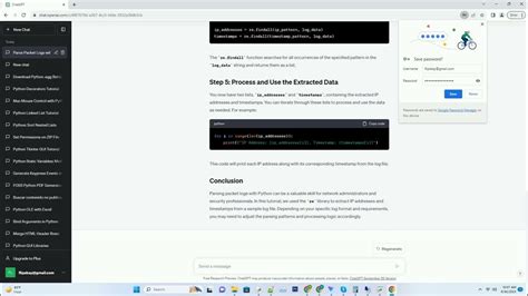 Python Help Parsing Packet Logs Youtube