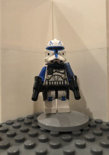 Captain Rex Lego Minifigure Phase 2 Excellent Condition 4580655654