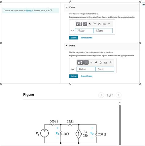 Solved Part AConsider The Circuit Shown In Figure Chegg