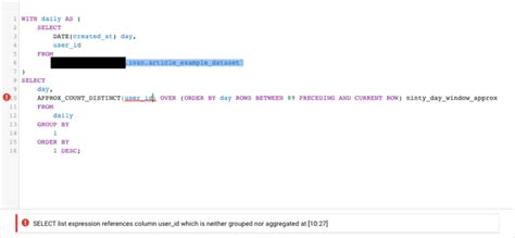Counting Distinct Values Across Rolling Windows In Bigquery Using