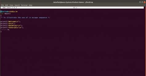 Types Of Escape Sequence In C That Make Your Coding Better DataFlair