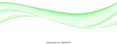 Abstract Green Swirling Lines Stock Vector Royalty Free 142031404