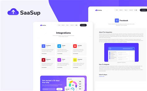 SaaSup SaaS HTML5 Responsive Website Template