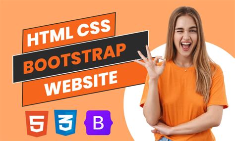 Create Html Css Bootstrap Responsive Website By Azmiruddin143 Fiverr