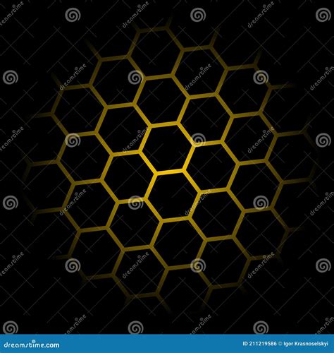 Hexagons Vector Pattern Abstract Honeycomb Seamless Texture 102711806