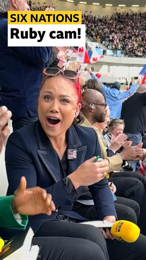 Womens Six Nations Ruby Tui Reacts To Enland V France Bbc Sport