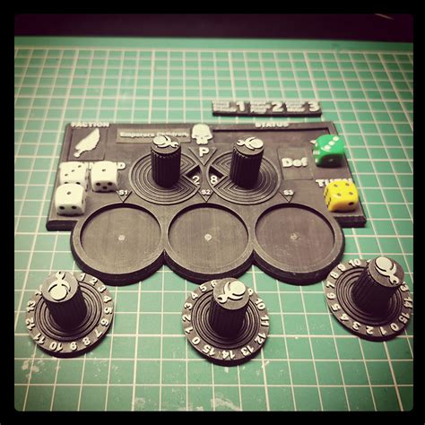 🔨 War Hammer 4tk Turn Tracker Game Tracker Ultimate・ Stl File For ・cults