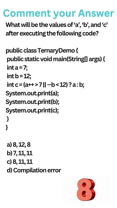 Java Tricky Quiz 33youtubeshorts Yt Ytshortsvideo Shorts Coding Ytshortsindia New