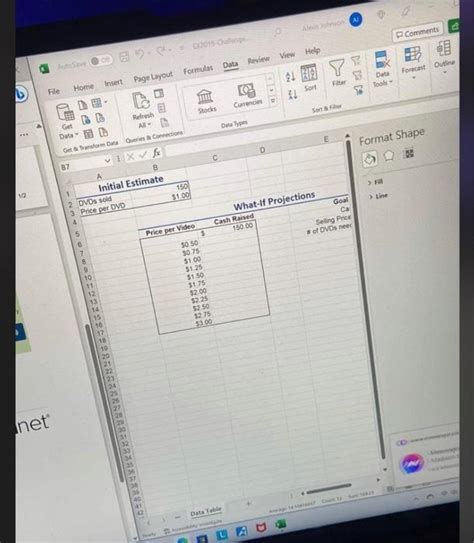 Solved 7 Create A Pie Pivotchart From The Pivottable A