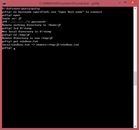 Putty、pscp、psftp 使用教程 Ai观星台 博客园