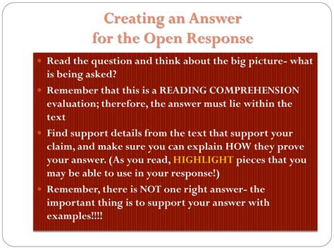 Ppt Mcas Open Response Review Powerpoint Presentation Free Download