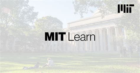 Machine Learning Mit Learn