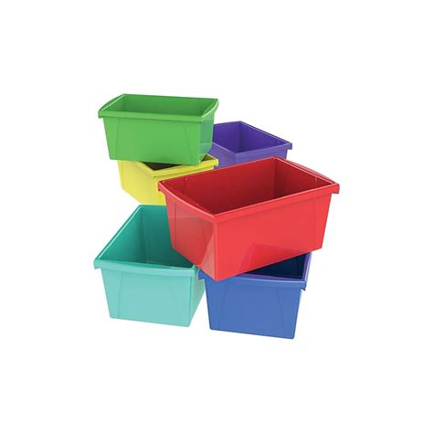 Storex Stackable Storage Bin 825 X 11875 X 1675 22 Qt