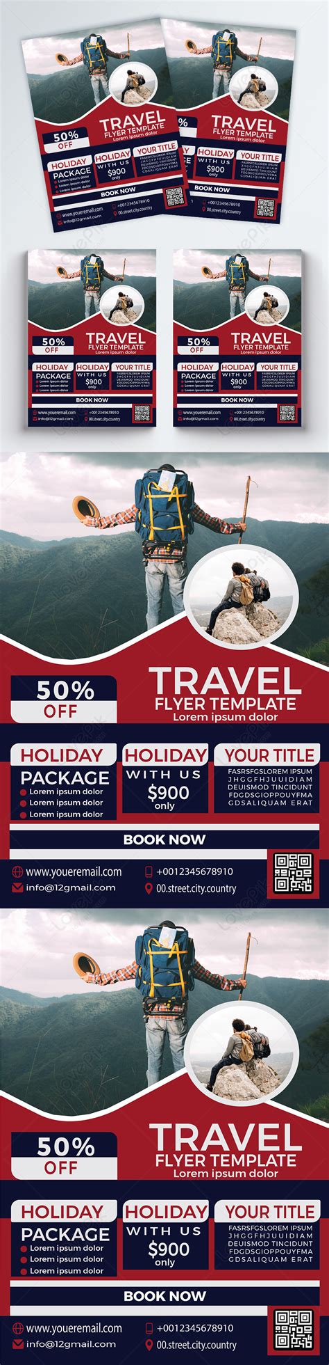 여행 전단지 템플릿 이미지 사진 450160836 무료 다운로드