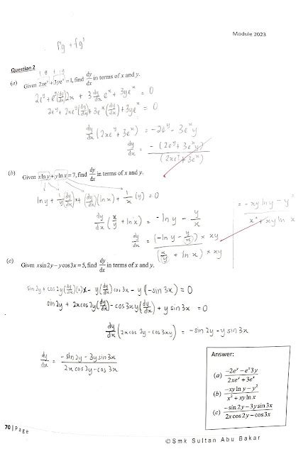 Implicit Differentiation I