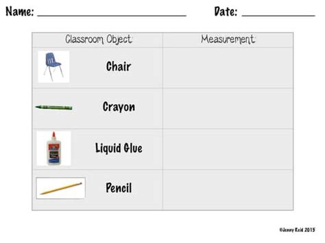 Measuring Classroom Items By The Teaching Techsan Tpt