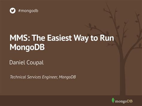 Mms The Easiest Way To Run Mongodb Pdf