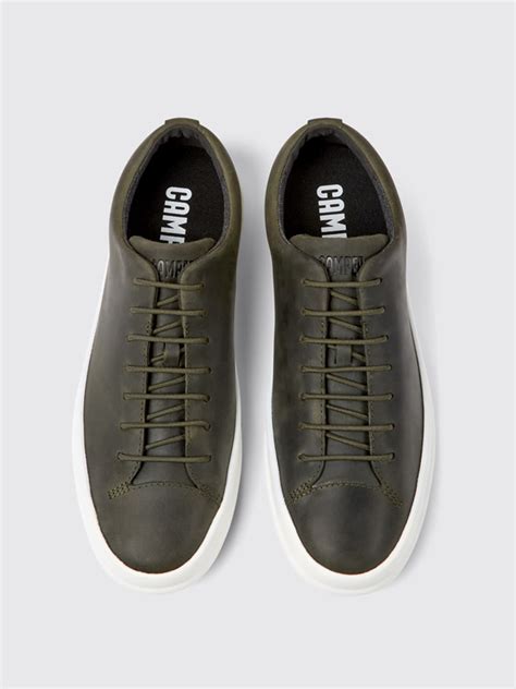 Camper 아울렛 신발 남성 그린 Giglio Com에서 Camper 스니커즈 K100373 037 Chasis 상품들을 온라인으로 만나보세요