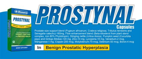 Prostynal Capsules A Prostate Health Supplement