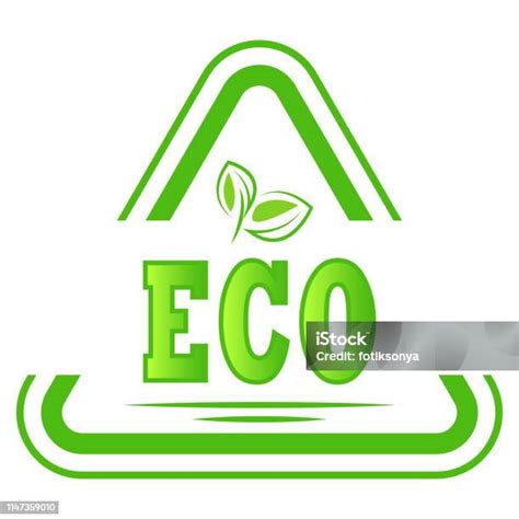 에코 녹색 벡터입니다 환경 친화적인 아이콘입니다 포장 에코 녹색 기호입니다 녹색 환경 벡터 아이콘 자연 생태 바이오 유기 브랜드