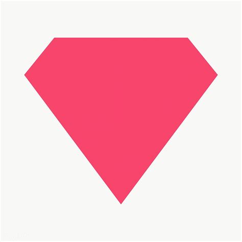 Diamond Logo Red Diamond Diamond Shapes Geometric Star Geometric