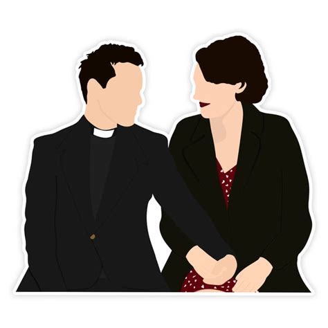 Fleabag And Hot Priest Sticker Modern Legend Llc
