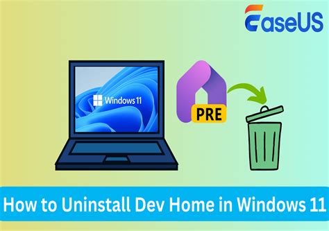 Uninstall Reinstall Dev Home From Windows