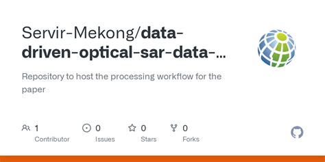 Github Servir Mekongdata Driven Optical Sar Data Fusion Repository To Host The Processing