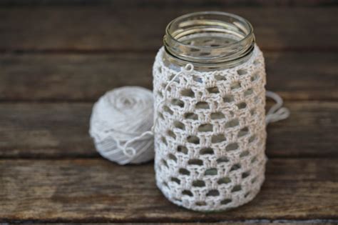 Edward And Lilly Crochet Jar Cosy Pattern