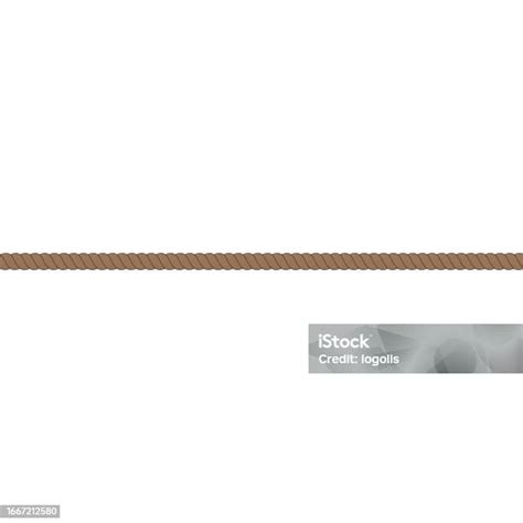 Line Divider Rope Stock Illustration Download Image Now Cable