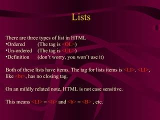 Basic Of Html Attributes PPT Web Development Internet