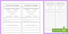 Hummingbird Comprehension Worksheet Worksheet