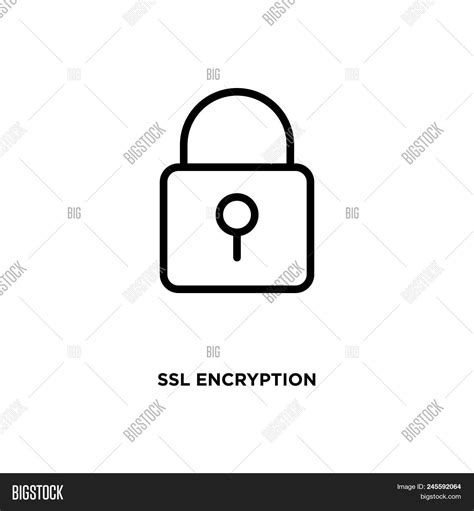 Ssl Encryption Vector Vector Photo Free Trial Bigstock