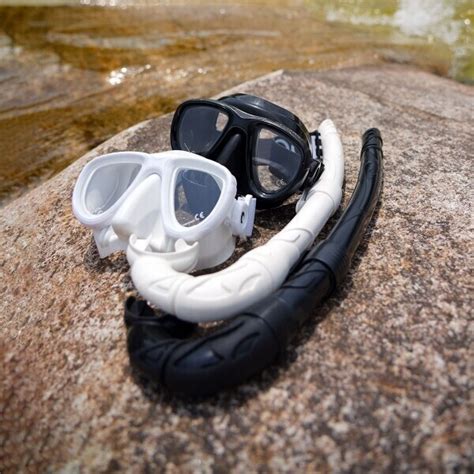 오션테그 New 프리마스크 스노클 세트 Blackwhite의 상세 페이지입니다