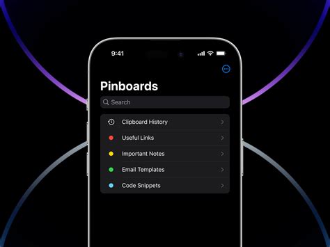 Paste Ios Pinboards Screen By Paste On Dribbble