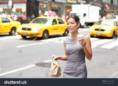 Business Woman New York City Candid Stock Photo Shutterstock