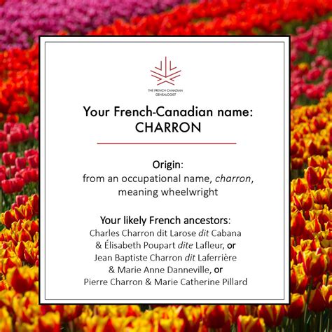 Your French Canadian Name Meaning And Origin — The French Canadian