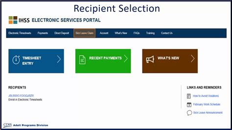 Ihss Timesheet Login App At Janice Kiefer Blog