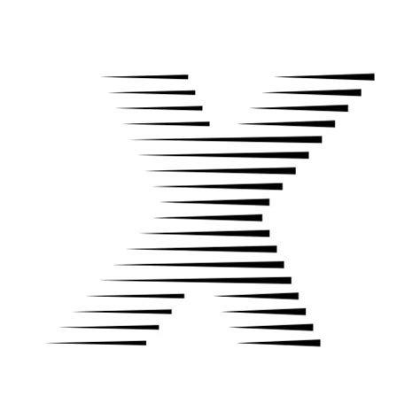 Capital Letter Monogram X Vector Images Over 11 000