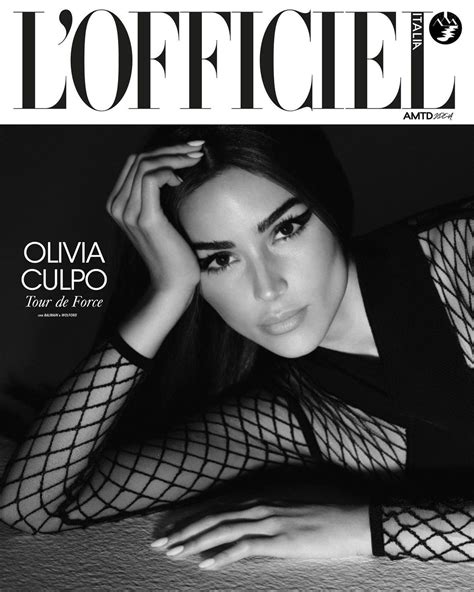 Lofficiel Italia R Oliviaculpo
