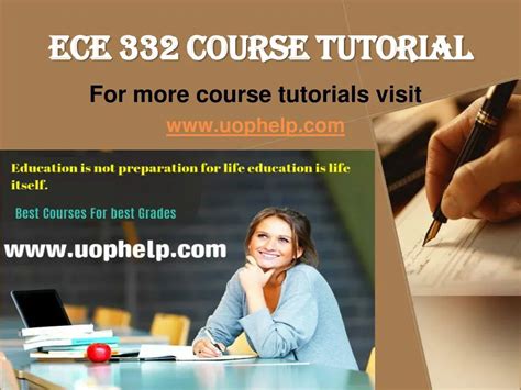 Ppt Ece 332 Academic Coach Uophelp Powerpoint Presentation Free