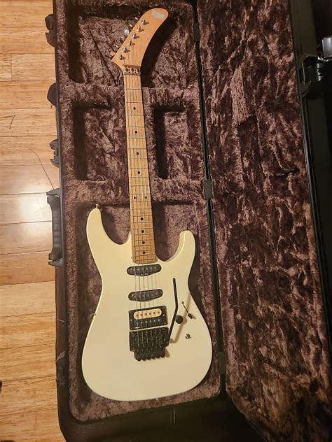 Esp Esp Custom 1988 Ivory White Reverb