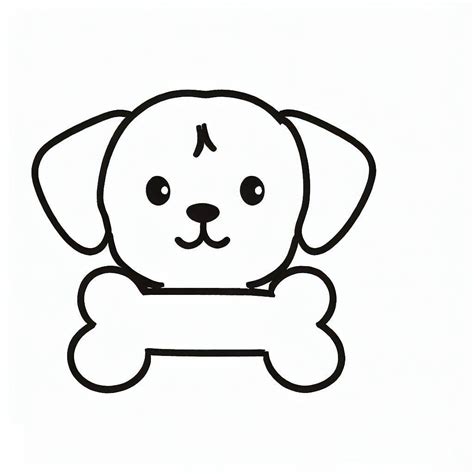 Coloriage Un Os De Chien Mignon T L Charger Et Imprimer Gratuit Sur Coloriageenfant Com