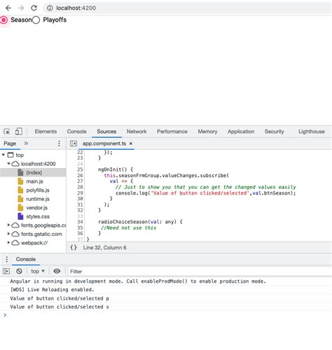 Typescript Angular Mat Radio Button Change Option Programmatically Stack Overflow
